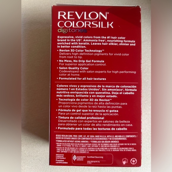 Revlon | Hair | Lot Of 2 Revlon Colorsilk Hd Color Silver Blue 9d ...